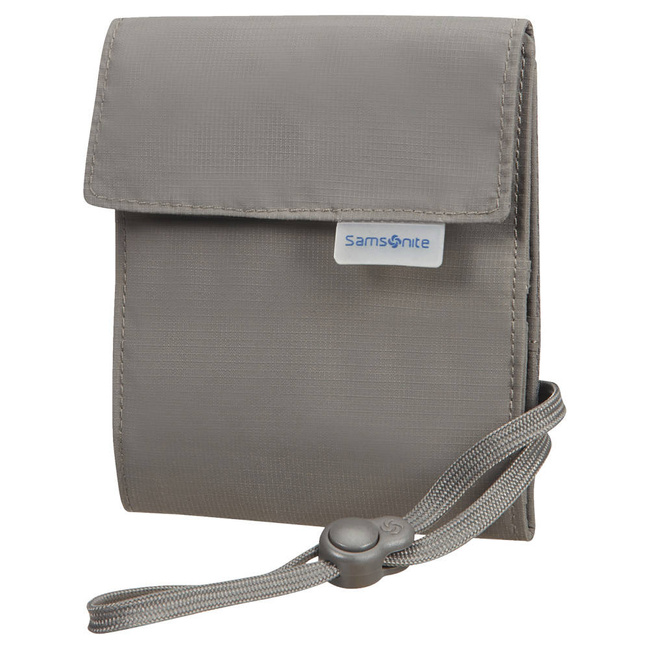 Saszetka na szyję Samsonite Travel Neck Pouch - eclipse grey 121376 ...
