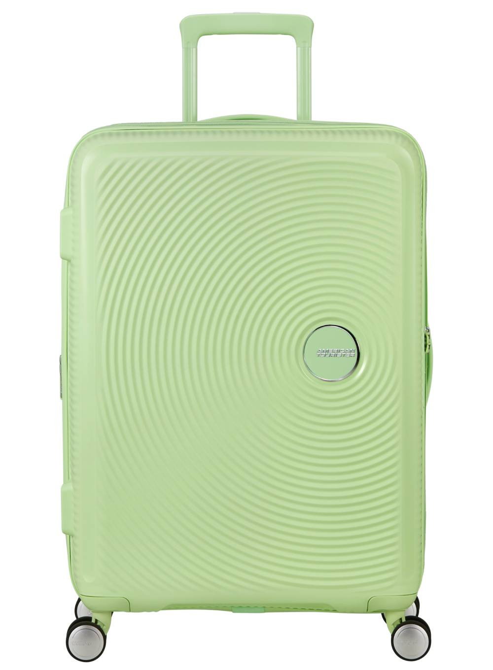 Walizka średnia American Tourister Soundbox EXP - kiwi green 88473-A938 ...