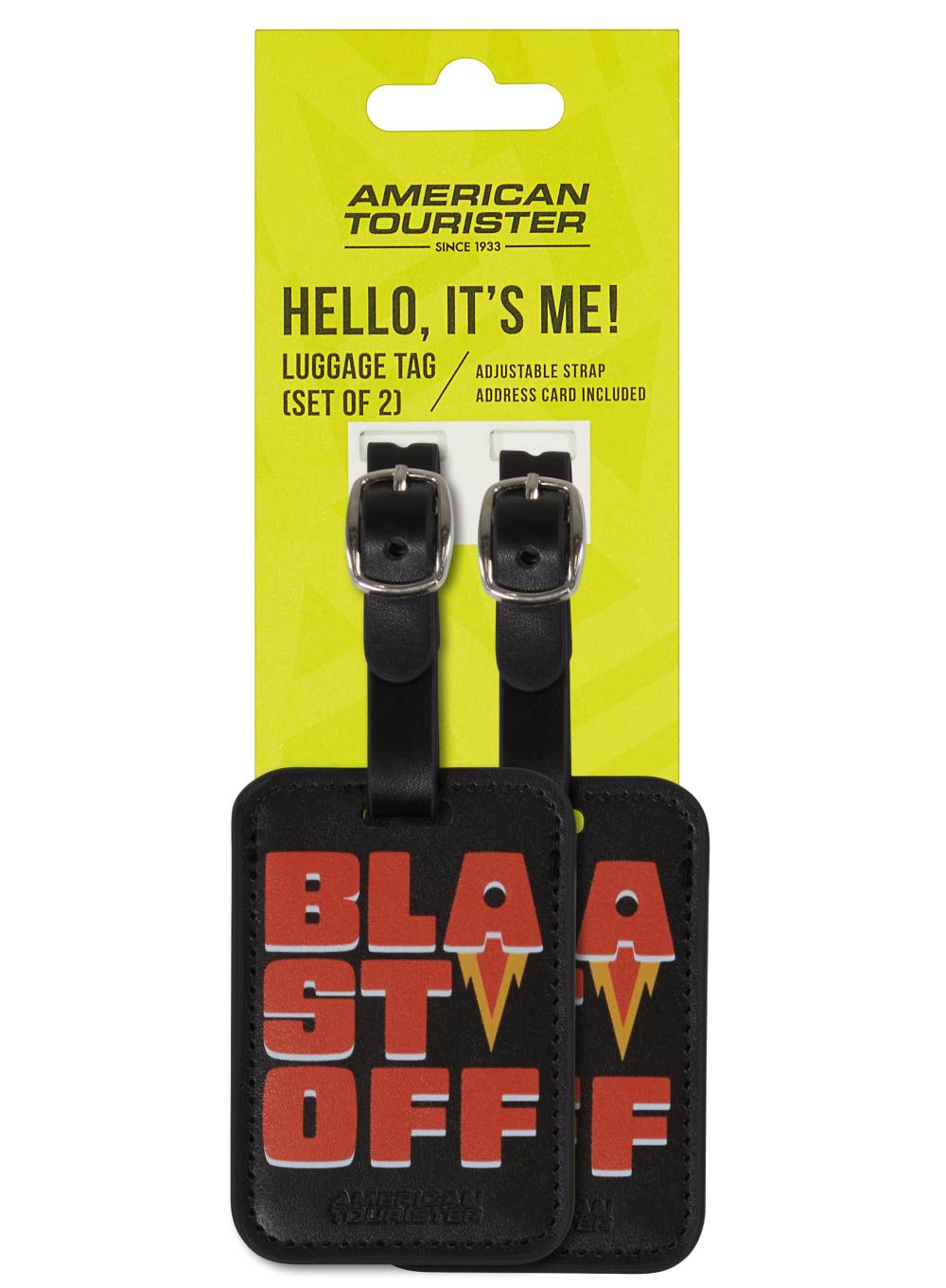 Zawieszki adresowe do bagażu American Tourister Graphic Tags 2 szt ...