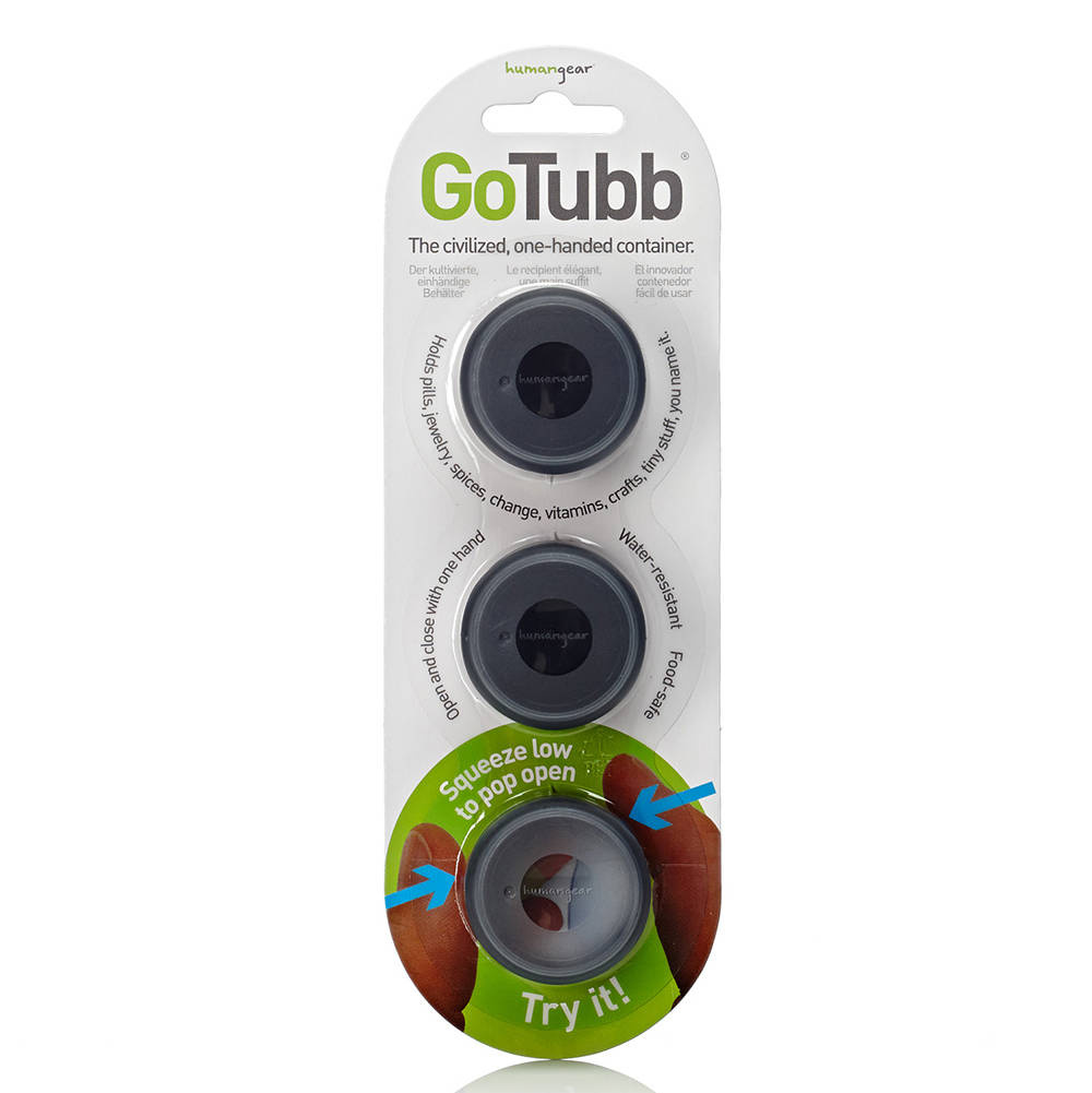 Zestaw 3 pojemników turystycznych Humangear GoTubb 3-pack S HG0215 ...