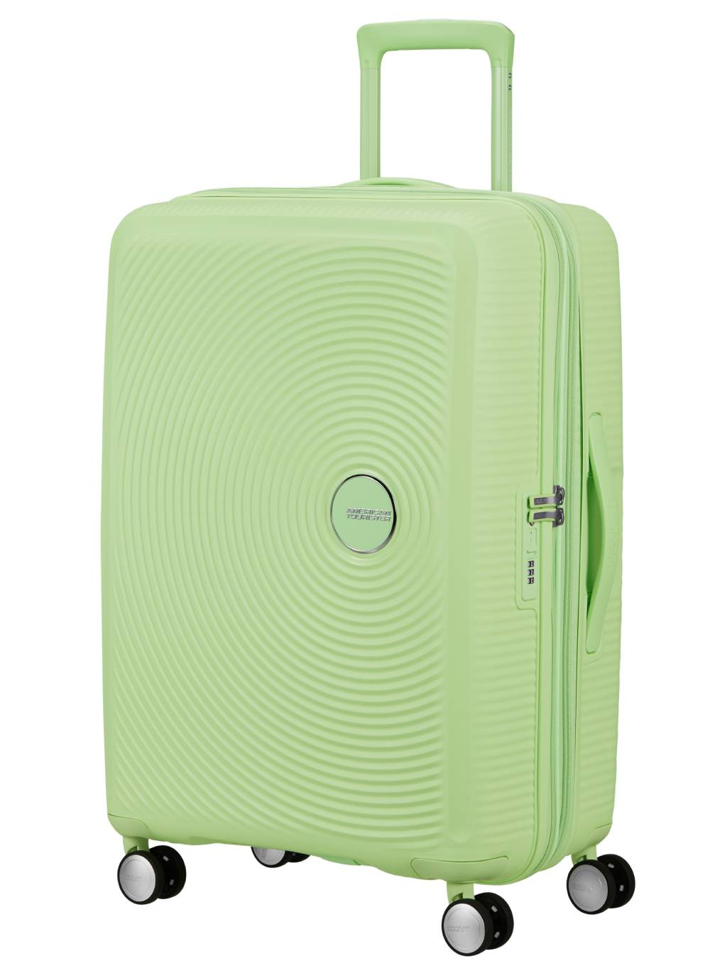 Walizka średnia American Tourister Soundbox EXP - kiwi green 88473-A938 ...