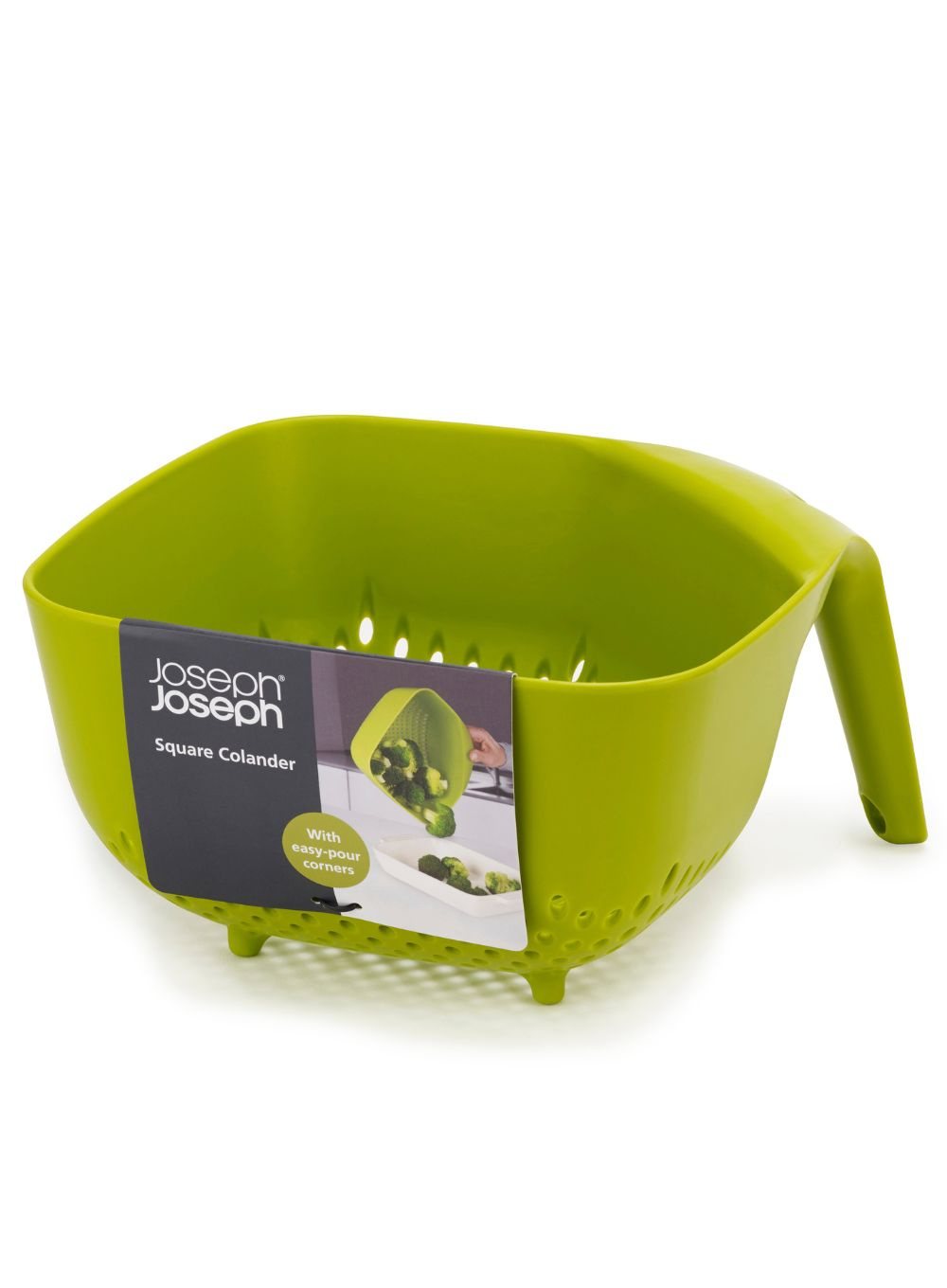 Sitko kuchenne Joseph Joseph Square Colander - green 40088 - Equip.pl ...