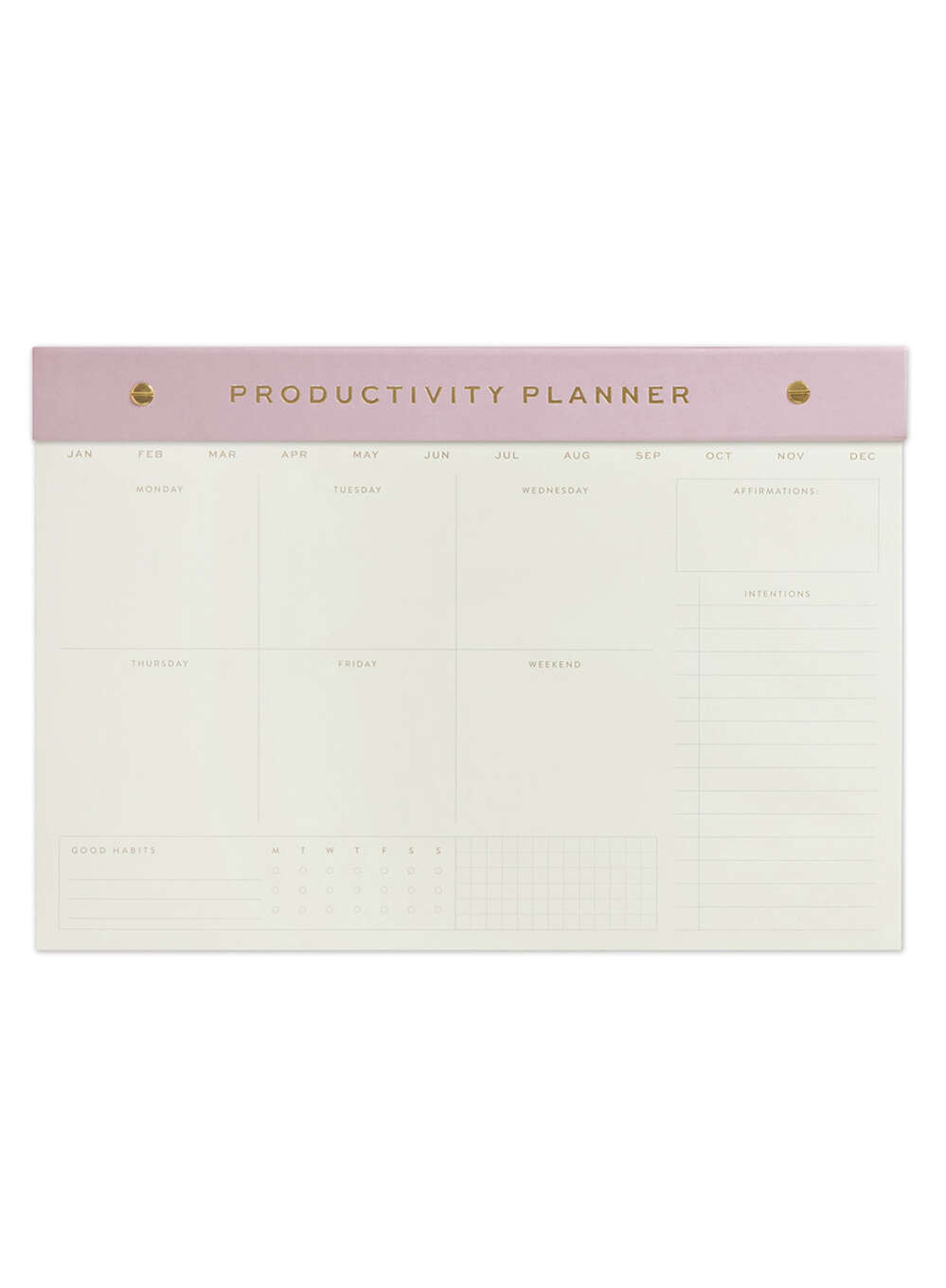 Planer tygodniowy Designworks Ink Weekly Postbound Notepad - lilac WNP ...