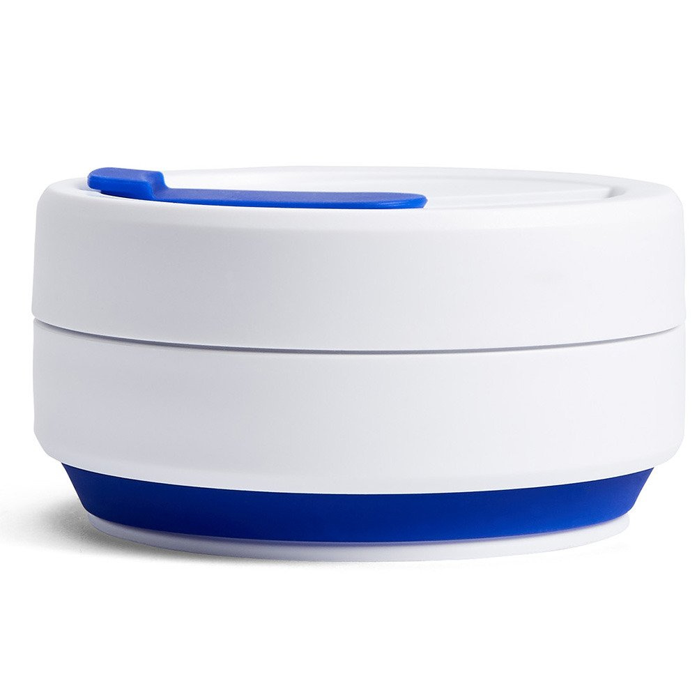 Różowy składany kubek silikonowy Pocket 355 ml Stojo Rose| sklep Equip.pl