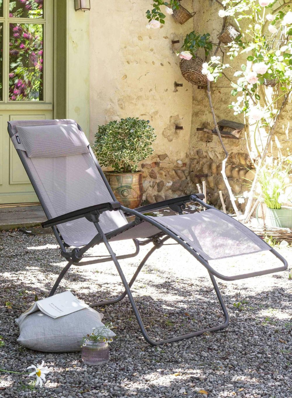 Fotel relaksacyjny Lafuma R Clip Batyline® Iso - magnolia LFM4020-9269 ...