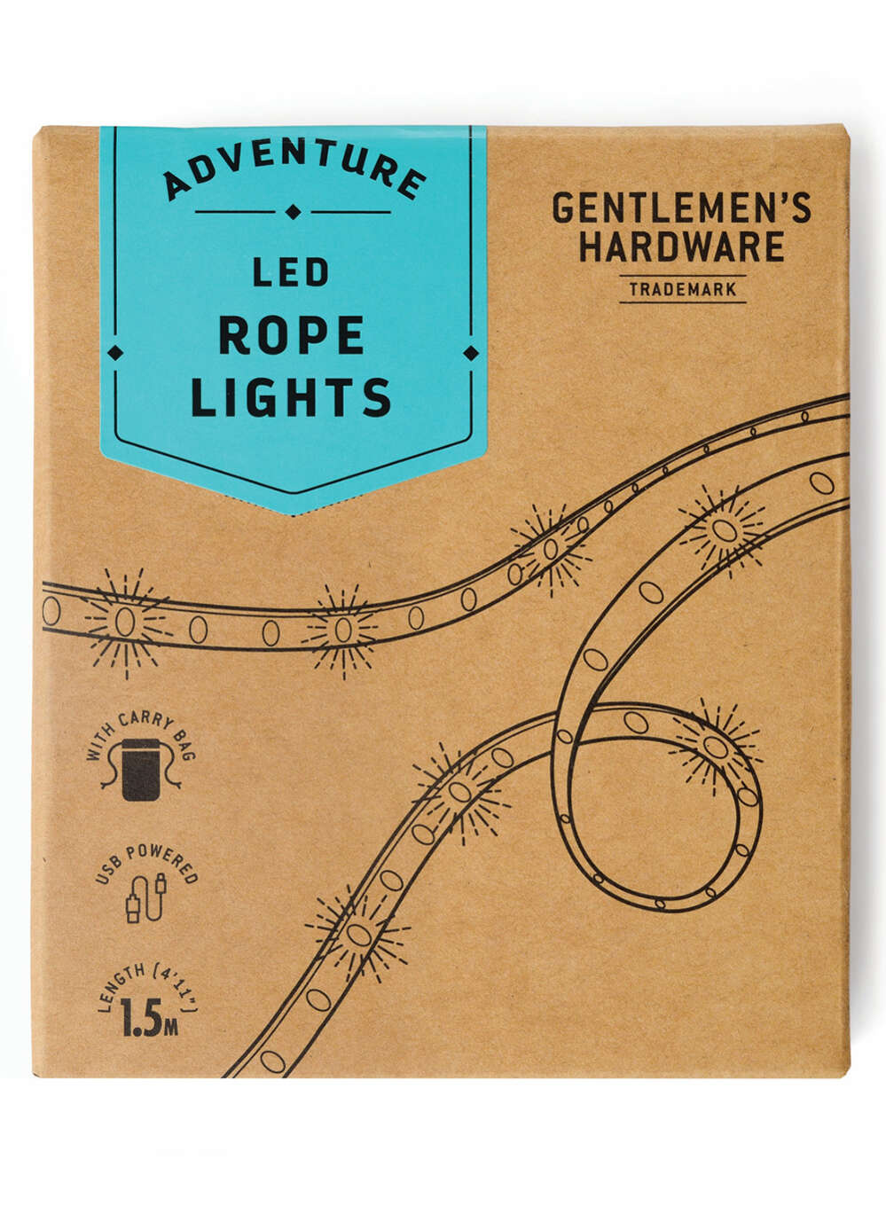 Oświetlenie lampa linowa Gentlemen's Hardware LED Rope Lights GEN798UK ...