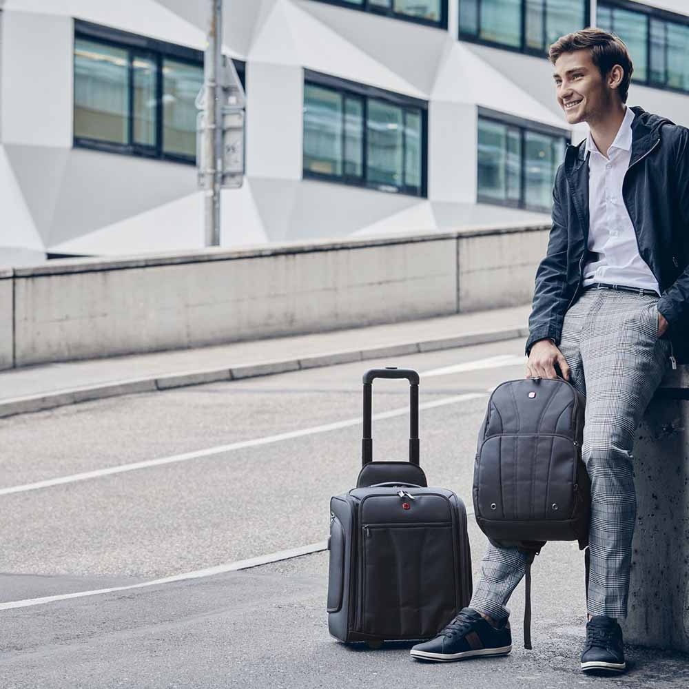 Plecak biznesowy do pracy BC Mark Wenger - black 610185 - Equip.pl Warszawa