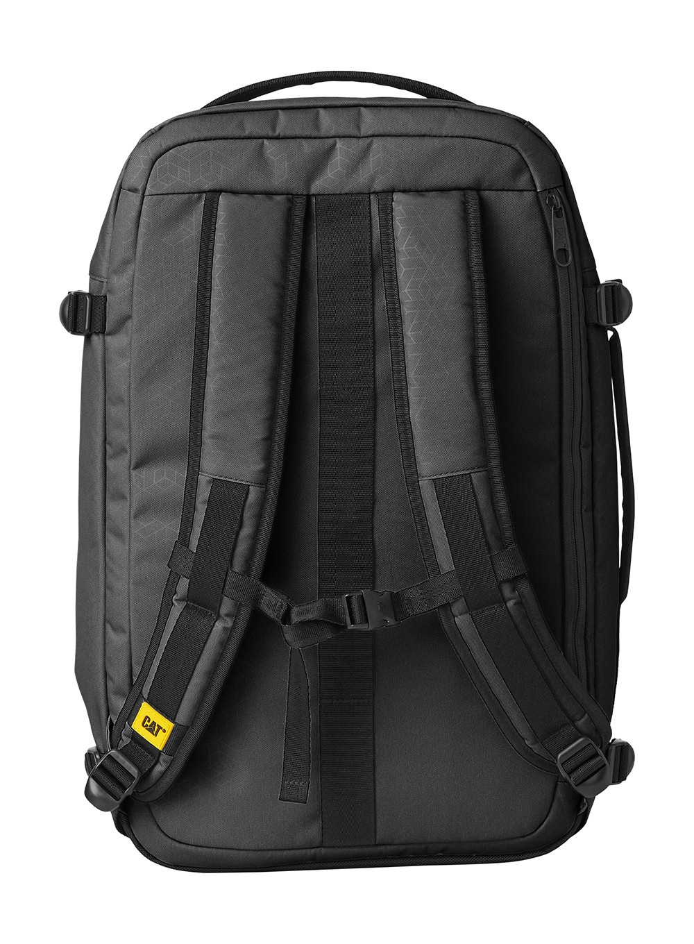 Plecak podróżny Caterpillar Bobby Cabin - machine black heat embossed ...