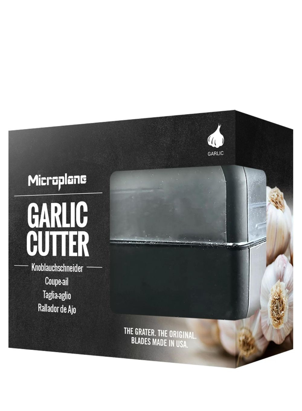 Tarka do czosnku Microplane Garlic Cutter - black MC-48914 - Equip.pl ...