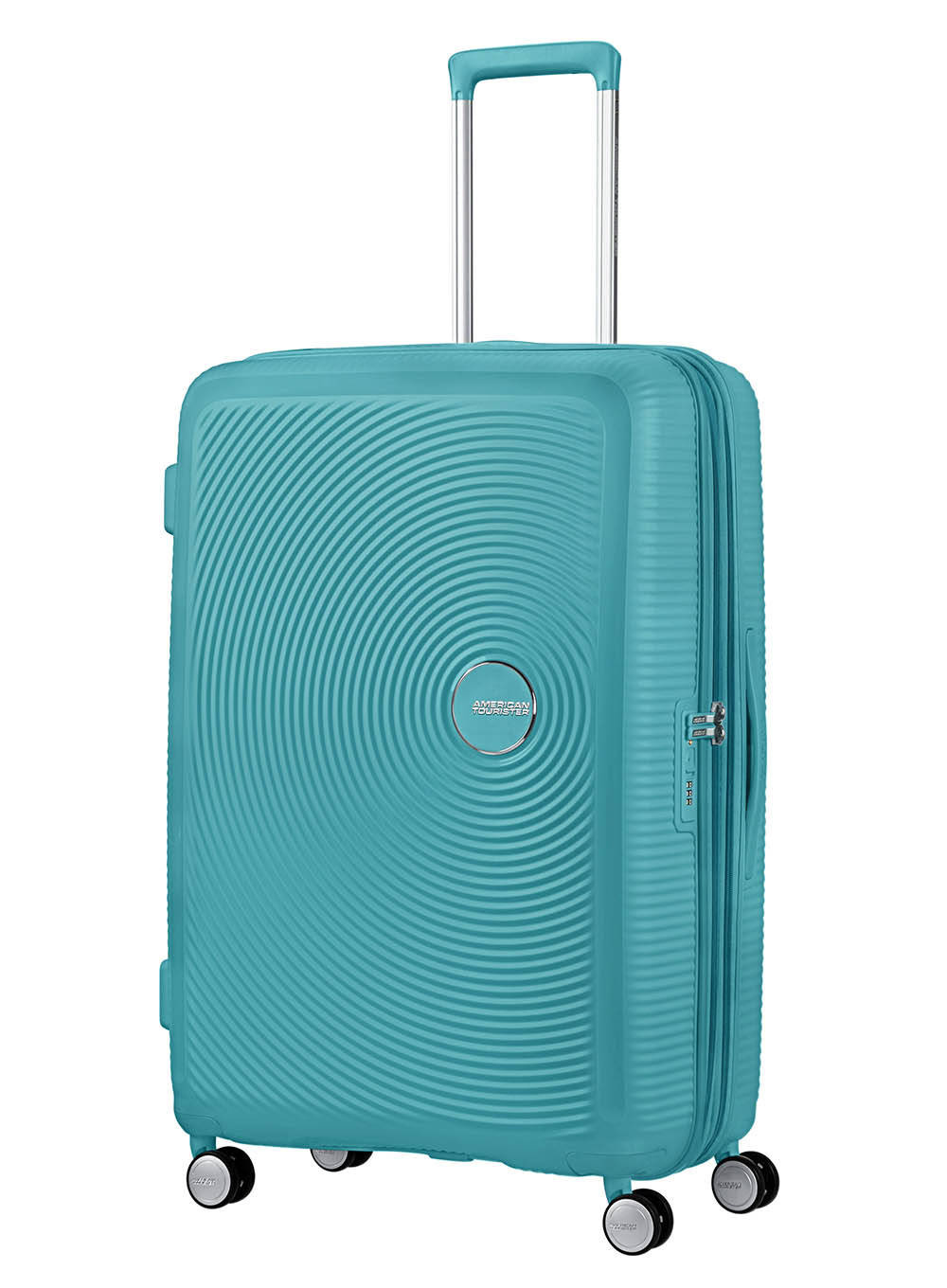 Walizka duża EXP American Tourister SoundBox - turquoise tonic 88474 ...