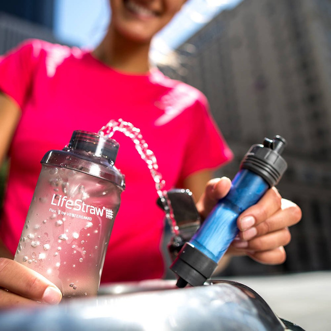 Lifestraw Flex filtr do wody + butelka elastyczna LSFX01BKWW - Equip.pl ...